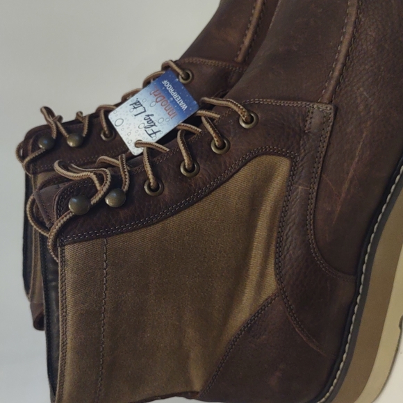 Flag LTD | Shoes | Flag Ltd Mens Vibrant Sole Leather Lace Up Hiking ...